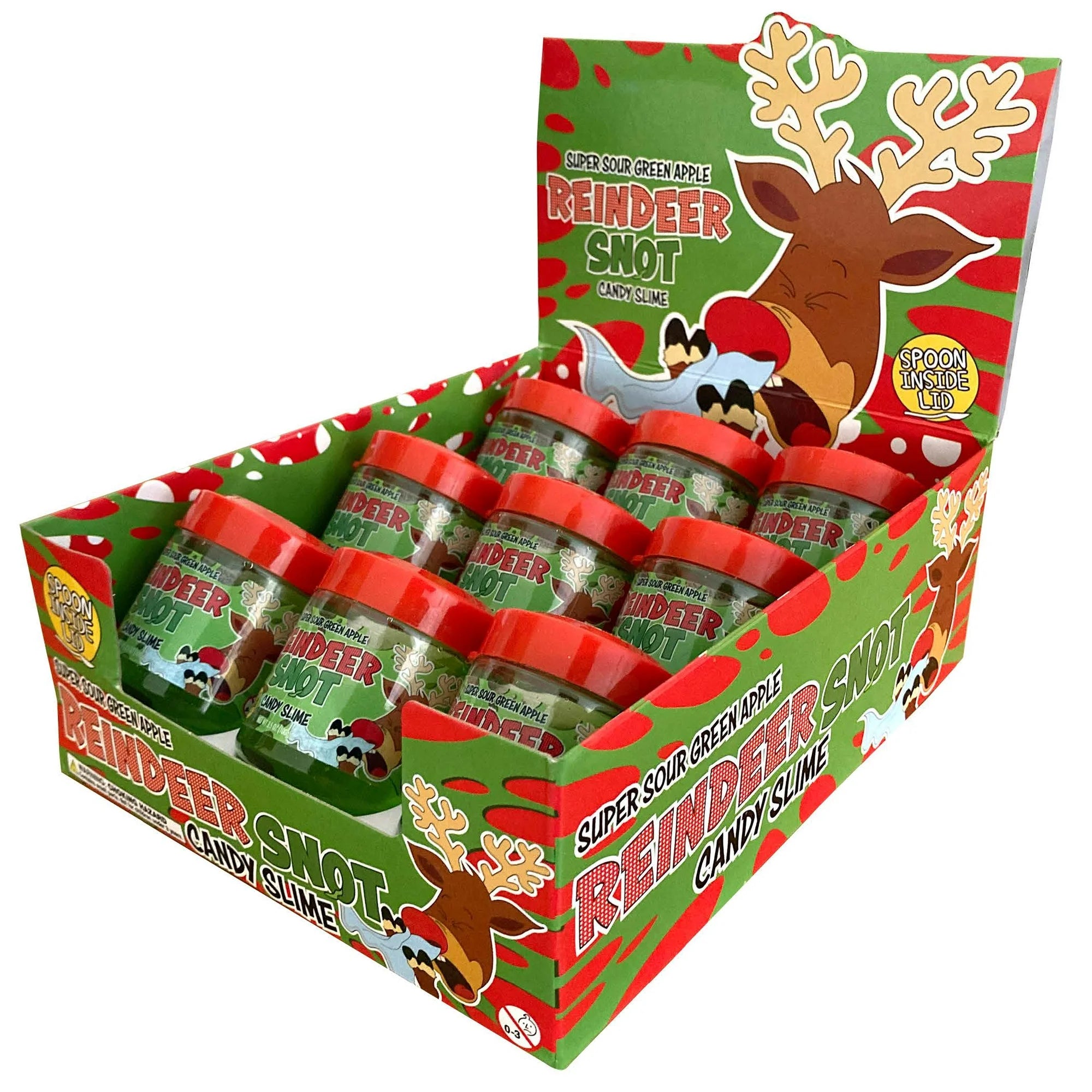 Reindeer Snot Holiday Candy Slime – Sweet Pete's